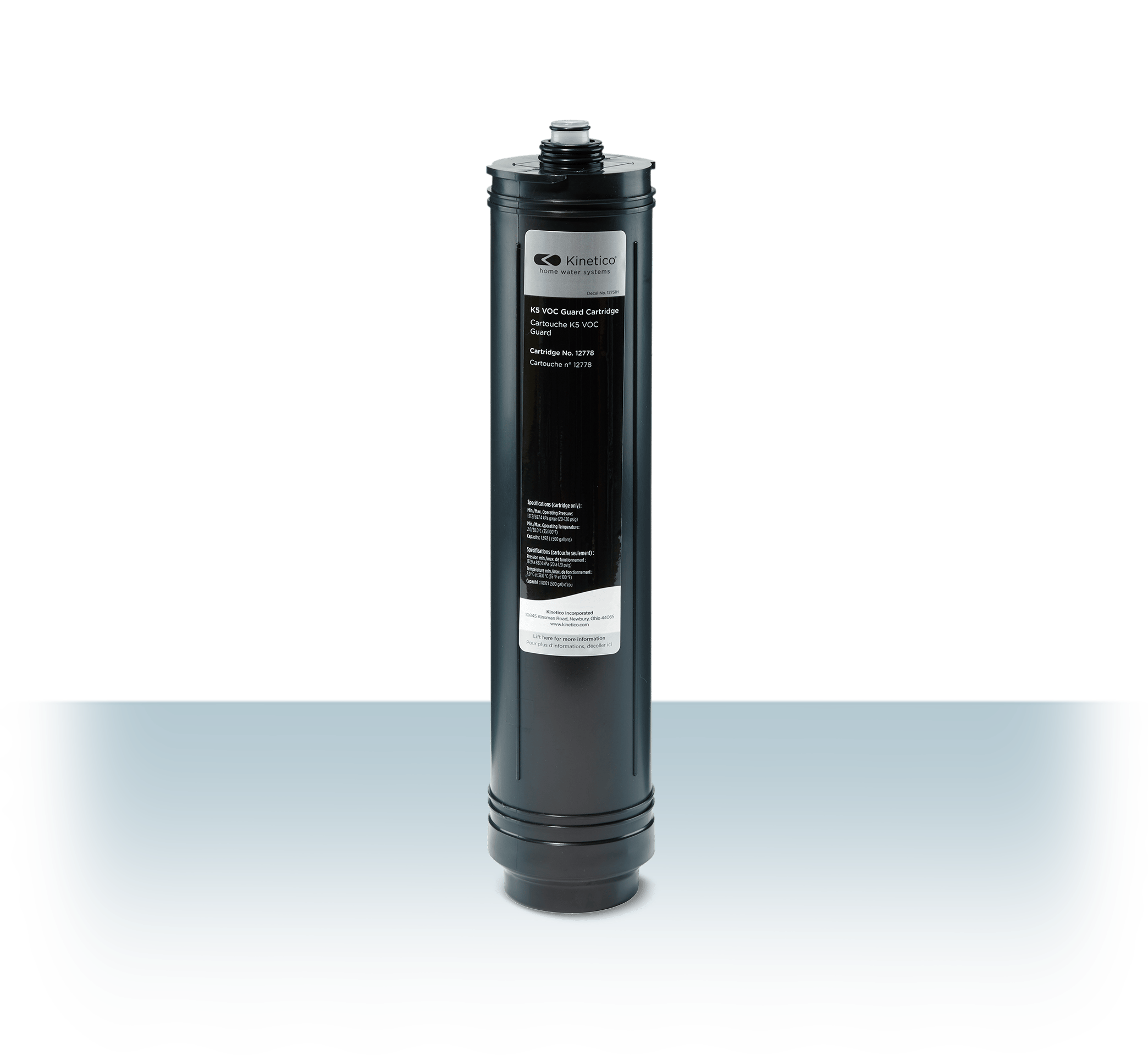 K5 VOC Guard Water Filter Cartridge | Replacement Cartridge